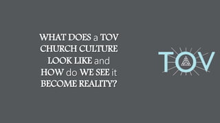 A Church Called TOV - Nurturing Empathy and Grace | PPTX