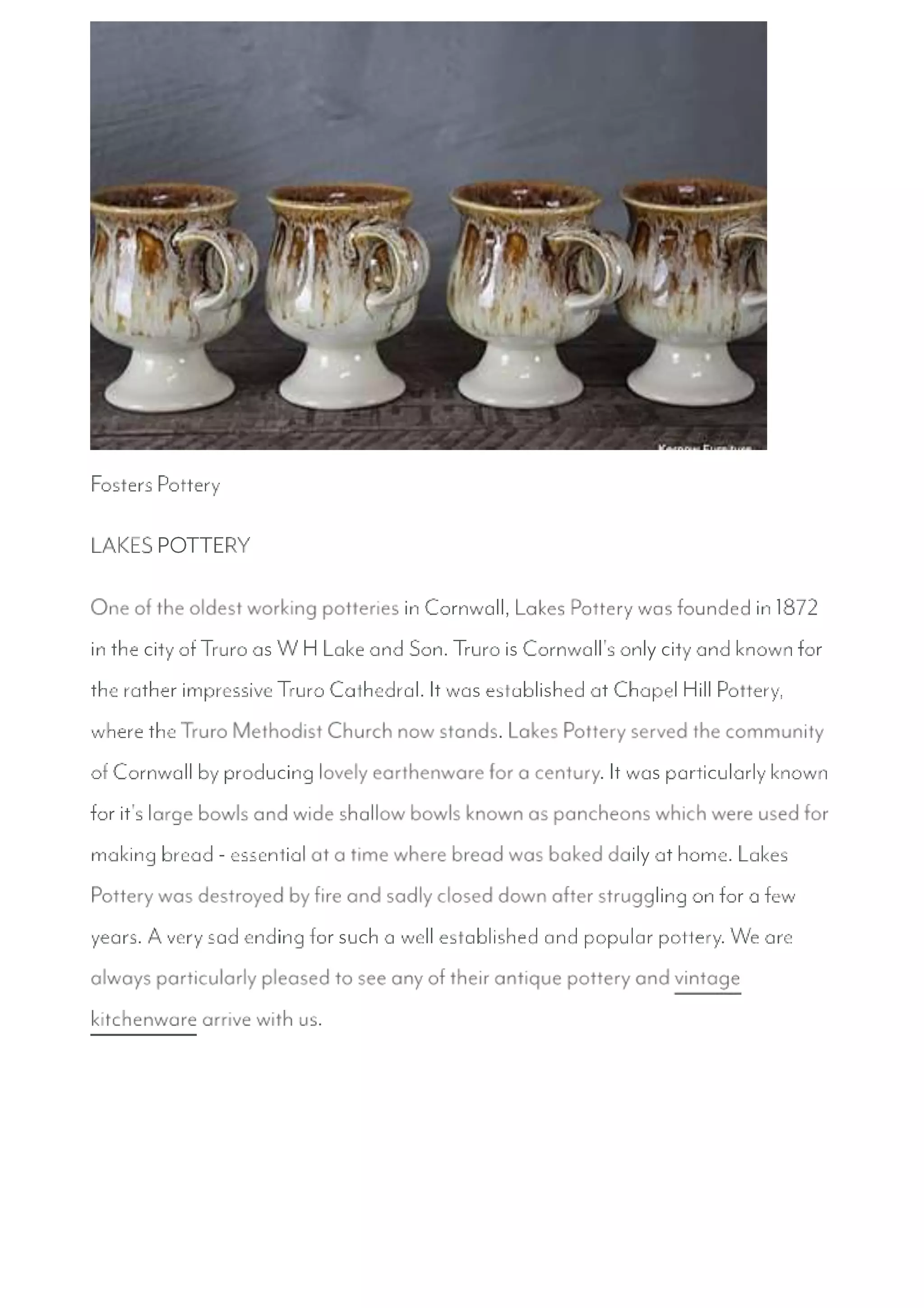 Vintage cornish pottery | PPTX