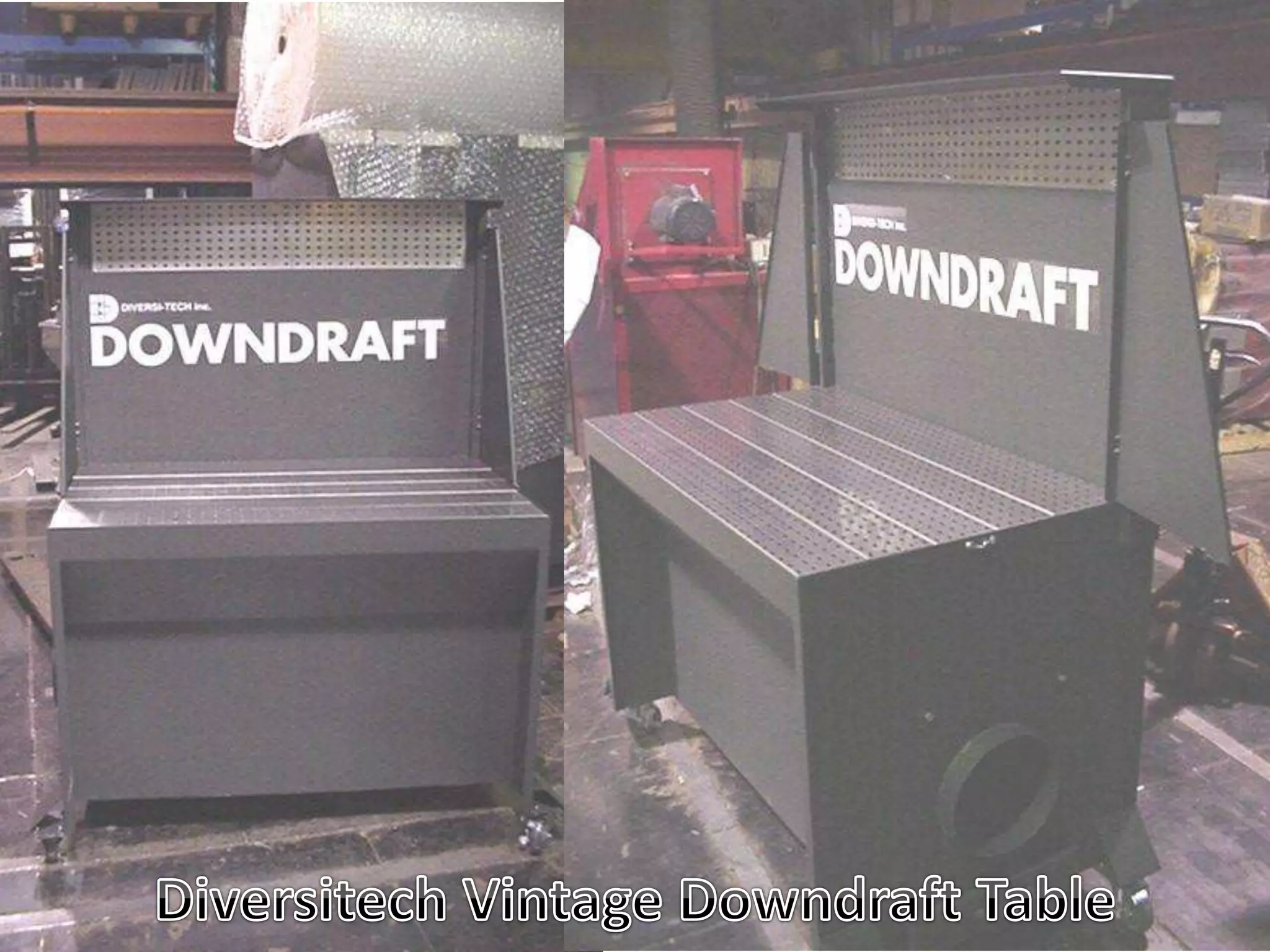 Diversitech RED FRED Fume Extractor, RED Downdraft Table, FRED ICS ...