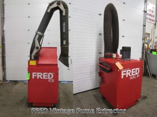 Diversitech RED FRED Fume Extractor, RED Downdraft Table, FRED ICS | PPTX