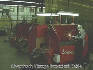 Diversitech RED FRED Fume Extractor, RED Downdraft Table, FRED ICS | PPT