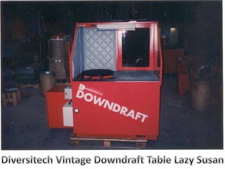 Diversitech RED FRED Fume Extractor, RED Downdraft Table, FRED ICS | PPT