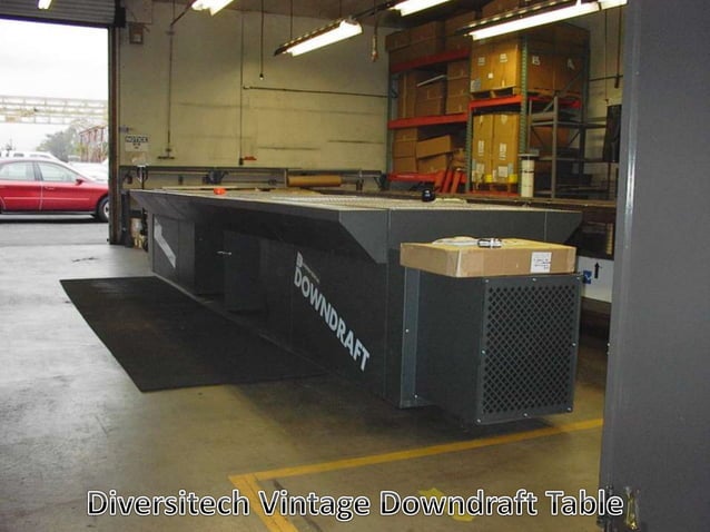 Diversitech RED FRED Fume Extractor, RED Downdraft Table, FRED ICS | PPTX