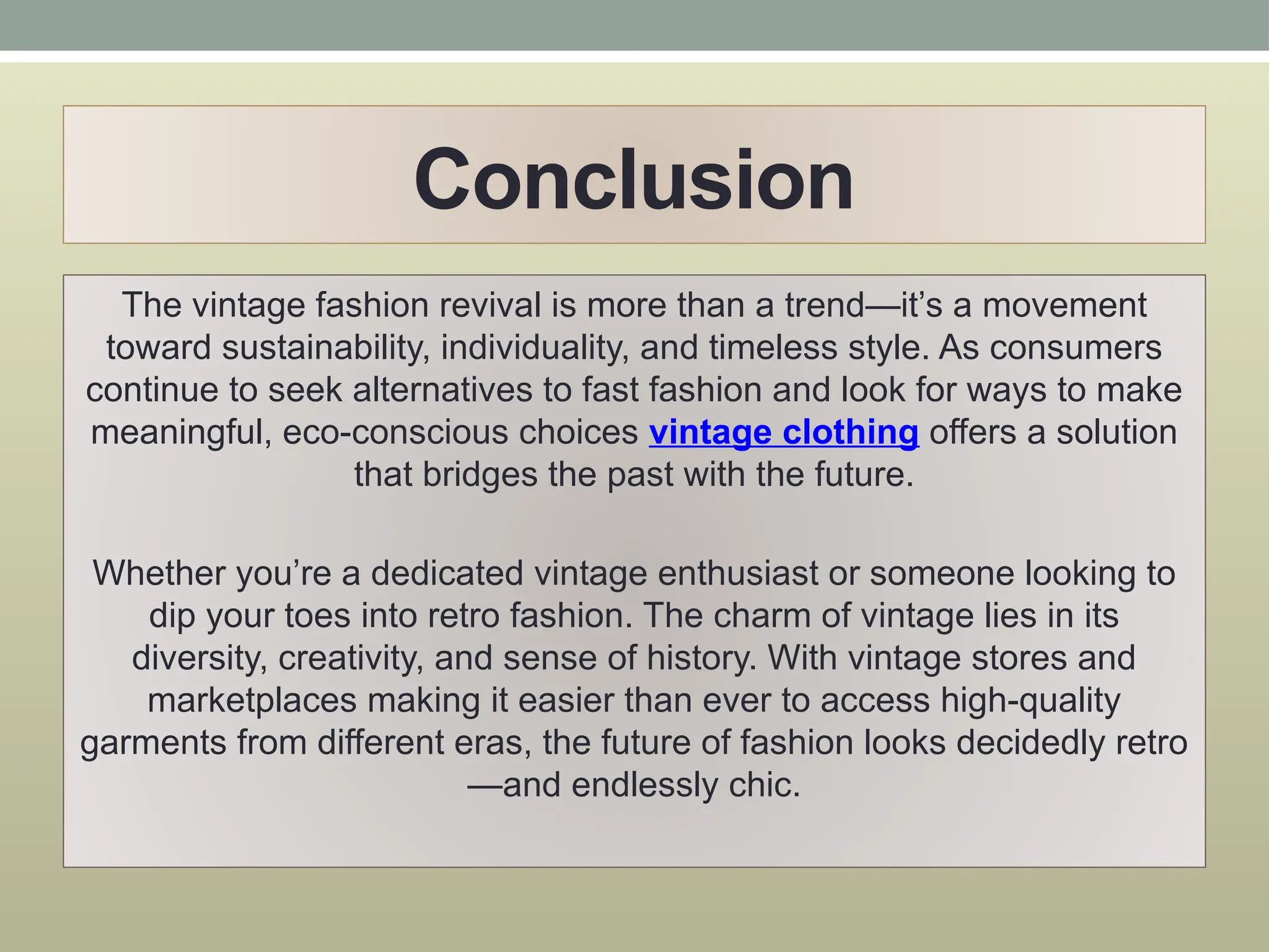 Vintage Fashion Revival The Return of Timeless Style.pptx
