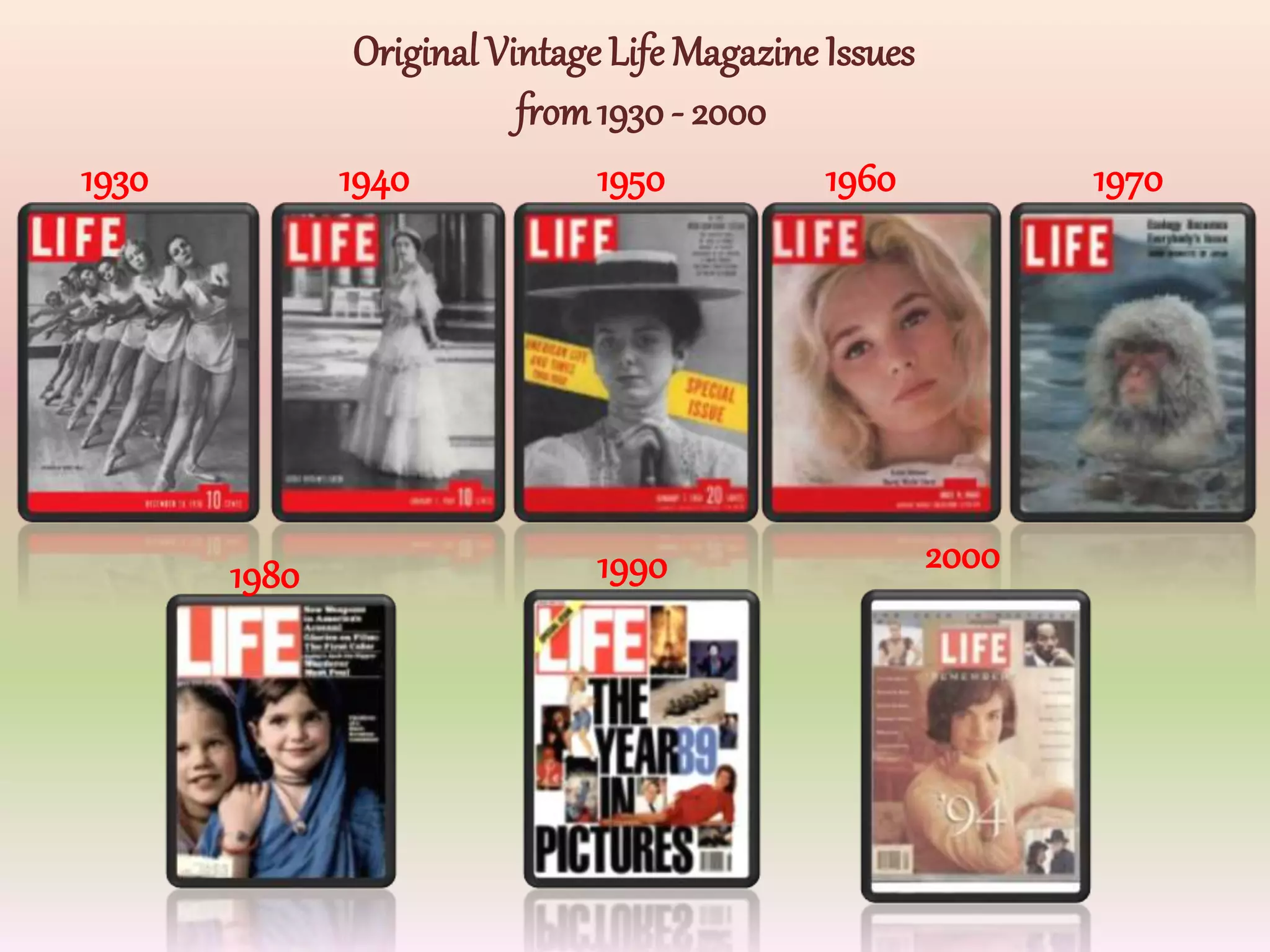 Life Magazine Issues From 1945 Including Jimmy Stewart Cover | PPT