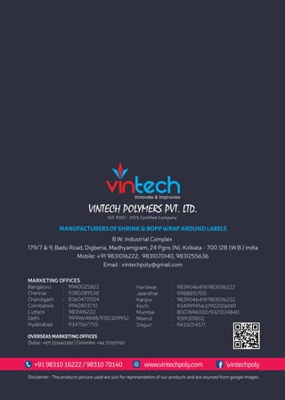 Vintech Polymers Private Limited brochure.pdf