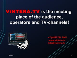 ViNTERA.TV EN | PPT | Free Download