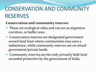 protected areas of india | PPTX