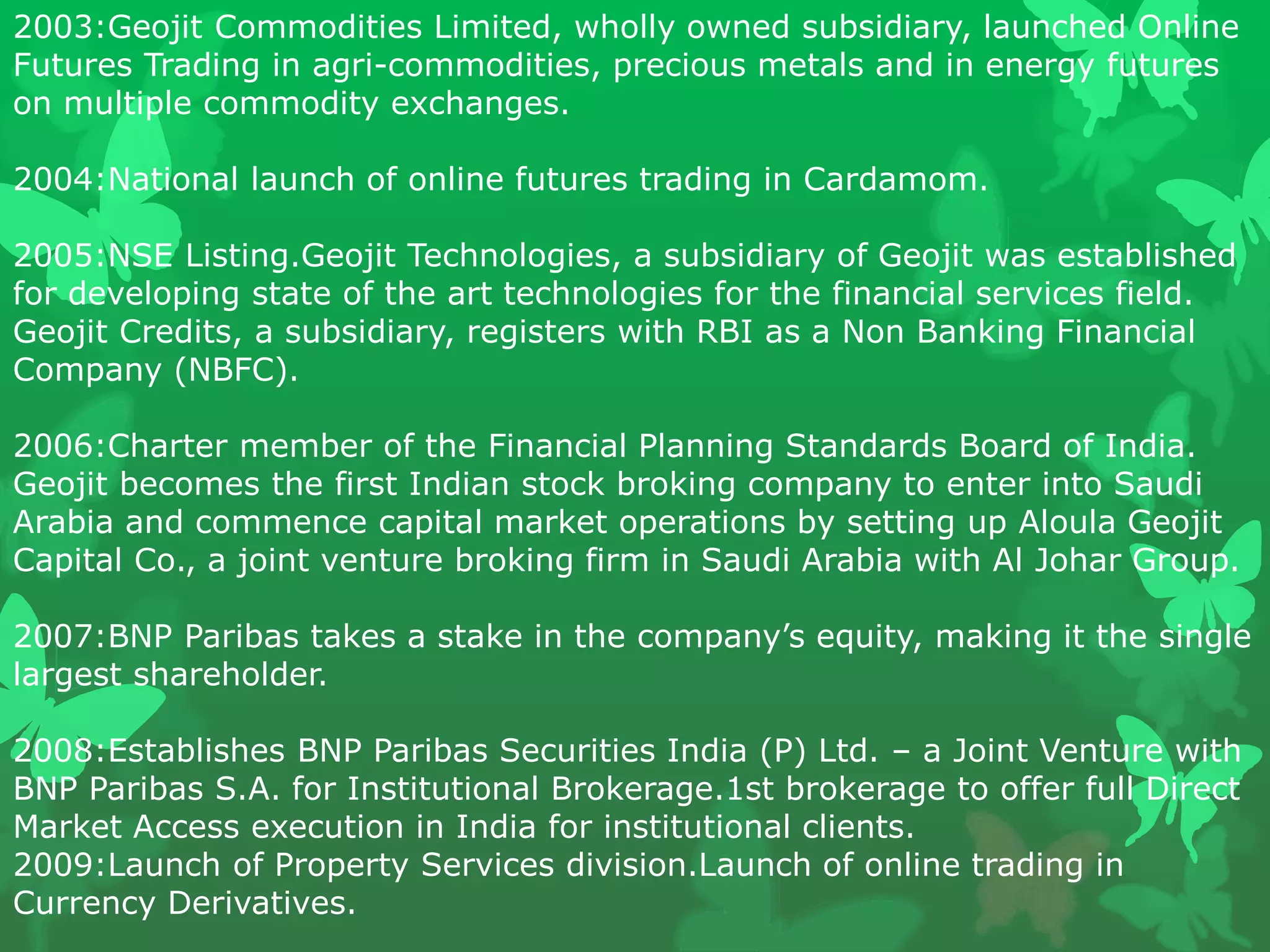 Geojit BNP Paribas | PPTX