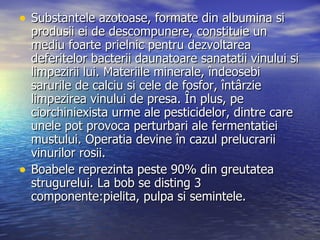Vinuri rosii seci oancea | PPT