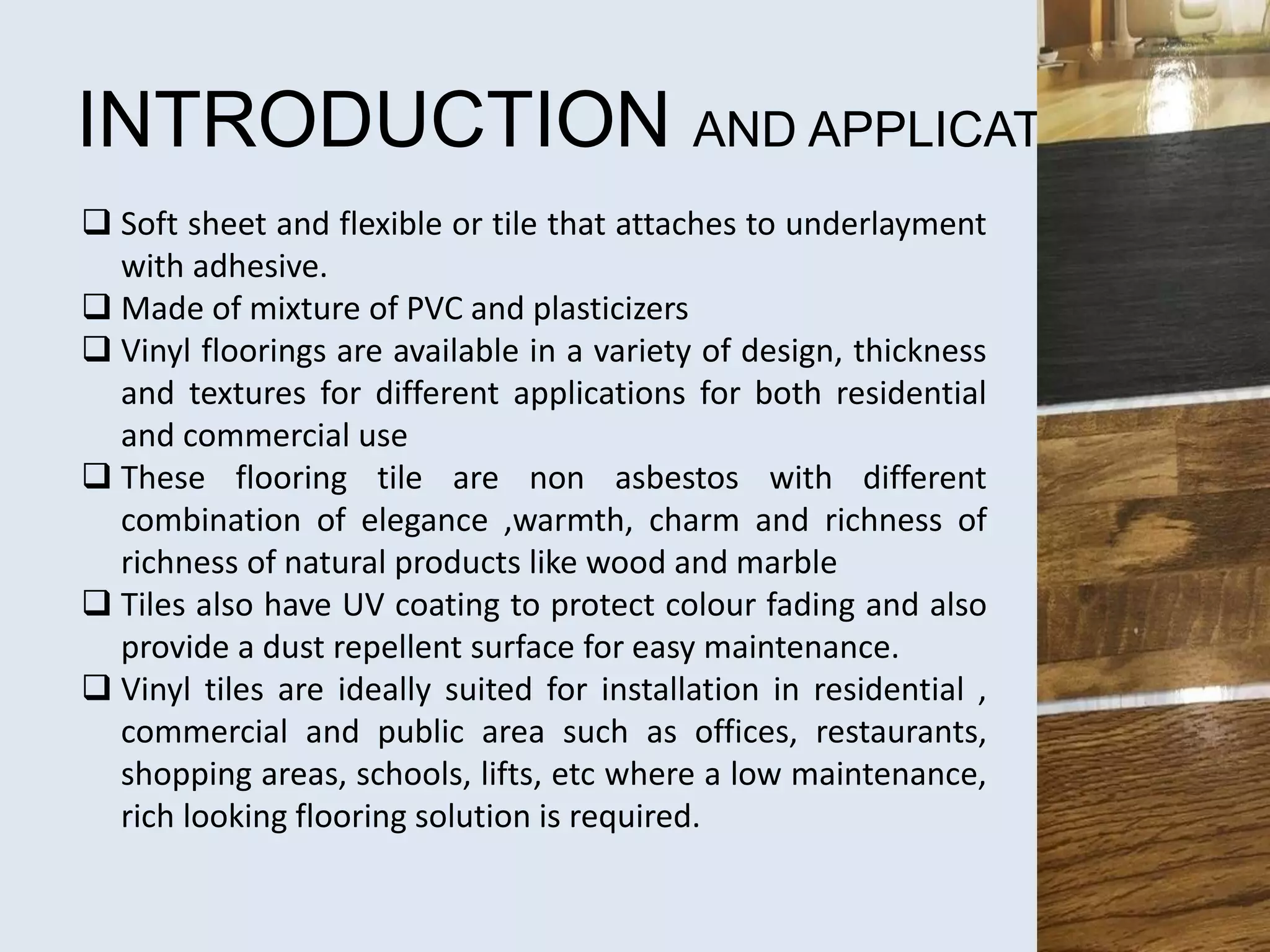 Vinyl flooring | PPTX