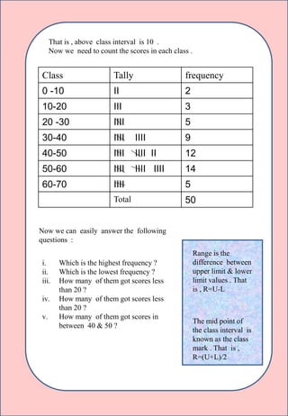 Maths scert text book model, chapter 7,statistics | PPTX