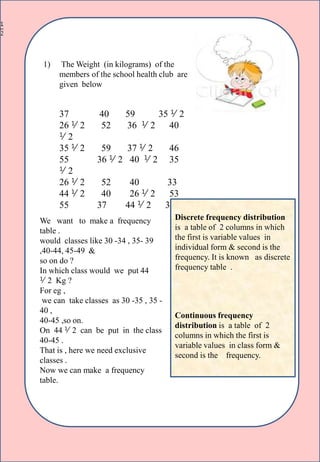 Maths scert text book model, chapter 7,statistics | PPTX