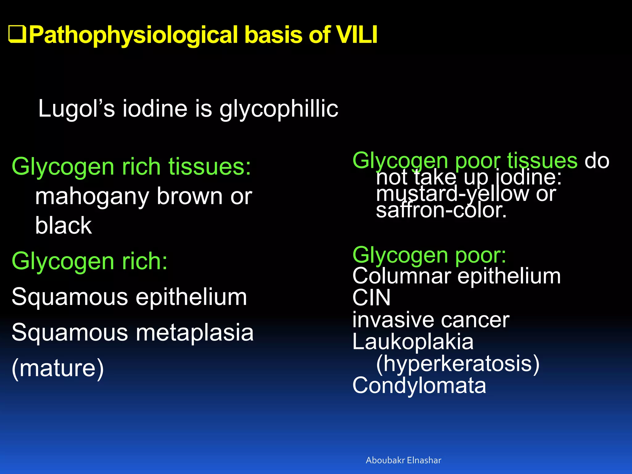 Visual inspection of cervix | PDF