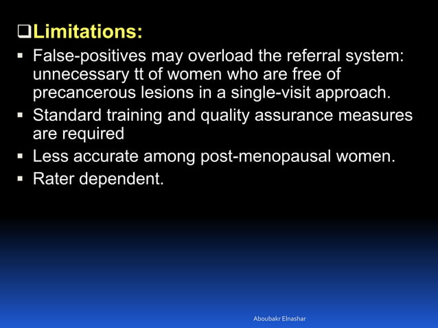 Visual inspection of cervix | PDF