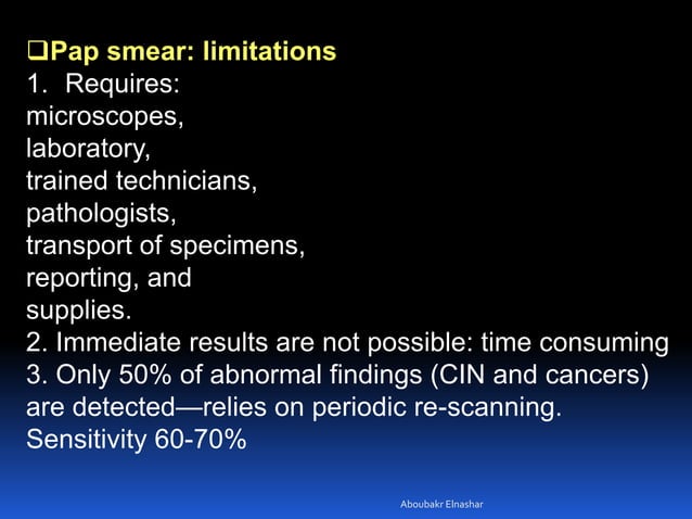 Visual inspection of cervix | PDF