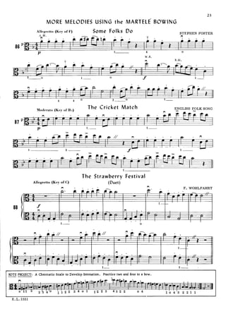 Viola método - applebaum - string builder - livro 2 | PDF