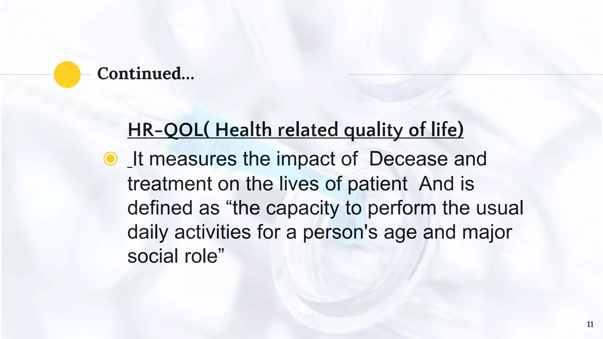 health outcome measure | PPTX