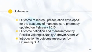 health outcome measure | PPTX