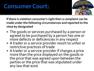 Violation of consumer rights | PPT