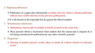 Violation of publication ethics.pptx