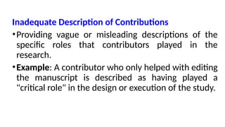 Violation of publication ethics, authorship and contributorship.pptx