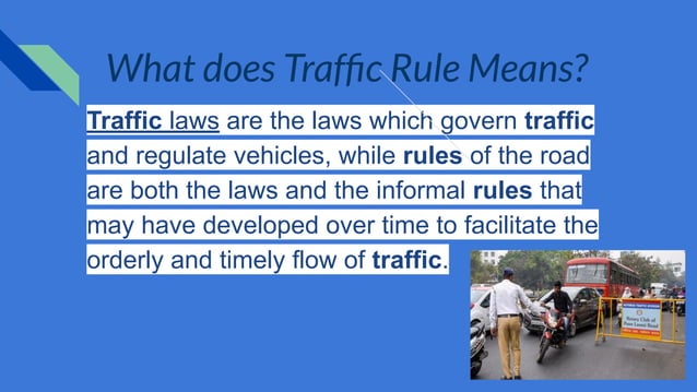 Violation of traffic rules. | PDF