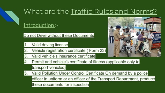 Violation of traffic rules. | PDF