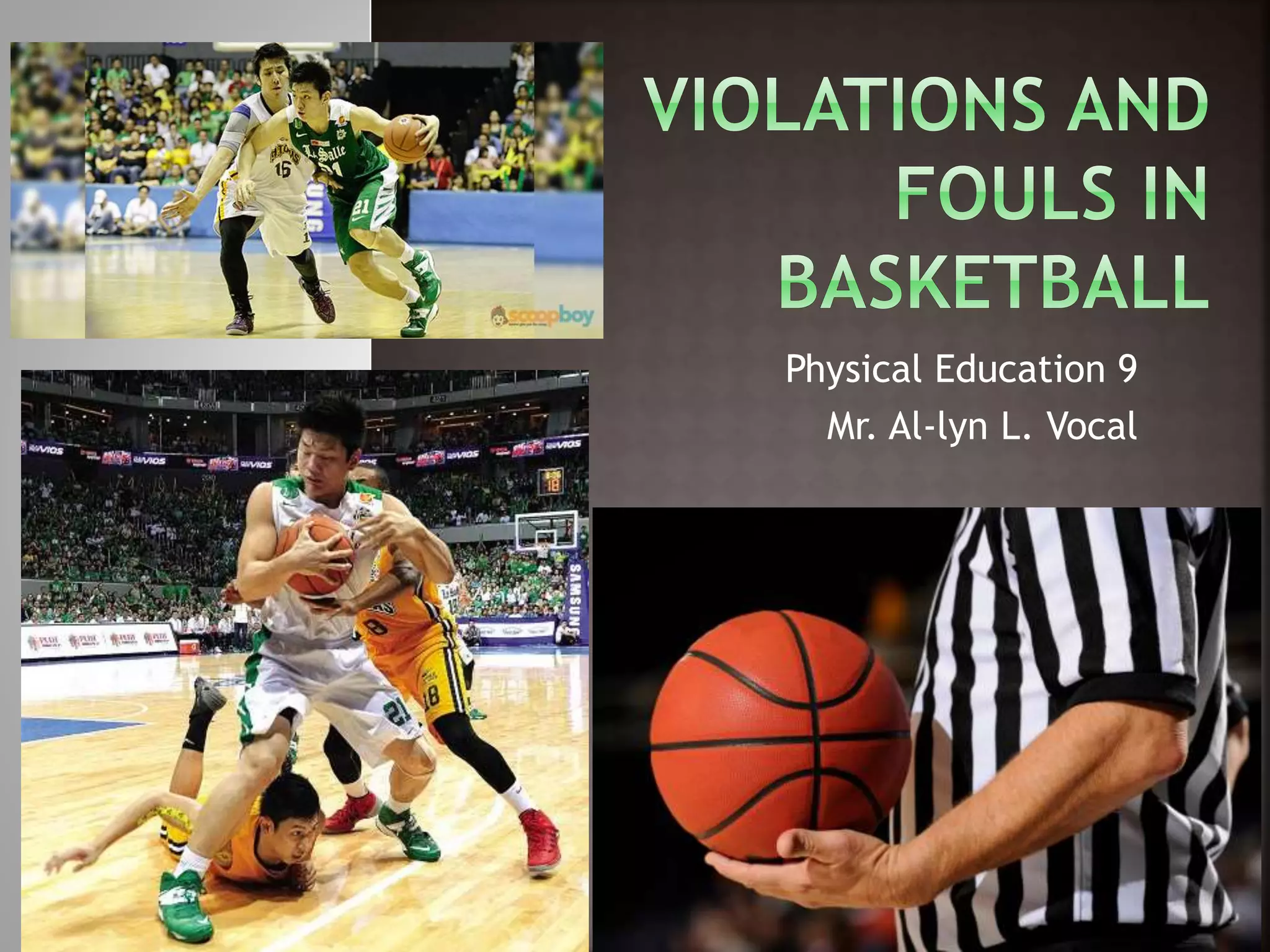 Violations and fouls in basketball | PPSX