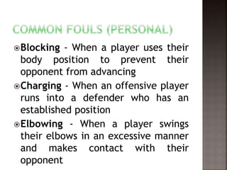 Types of fouls in basketball store