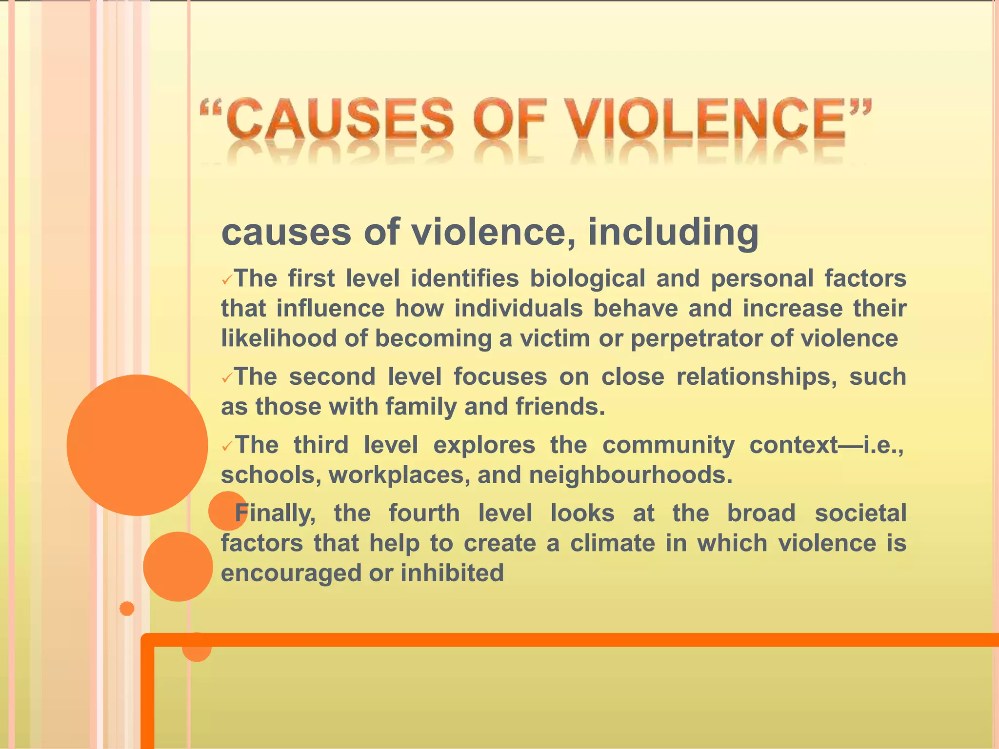 Violence | PPT