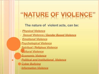 Violence | PPT