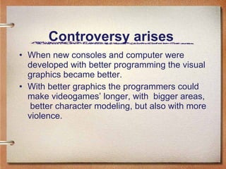 Violence In Video Games | PPT