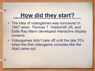 Violence In Video Games | PPT