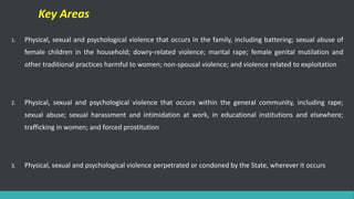 Violence against women | PPTX