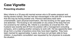 Abuse and interpersonal violence MD students | PPT