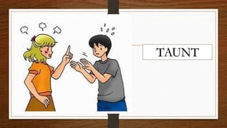 VIOLENCE AT SCHOOL FLASHCARDS, titulo actividades | PPTX