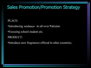 Violence body spray | PPT