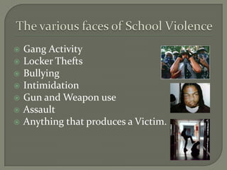 Violence in schools | PPT