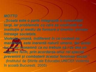Violența - agresivitate ppt | PPT