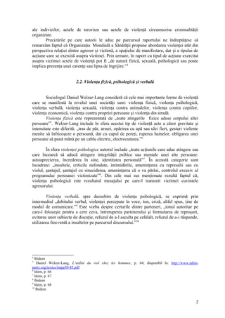 Violenta-Tipuri de violenta | DOC