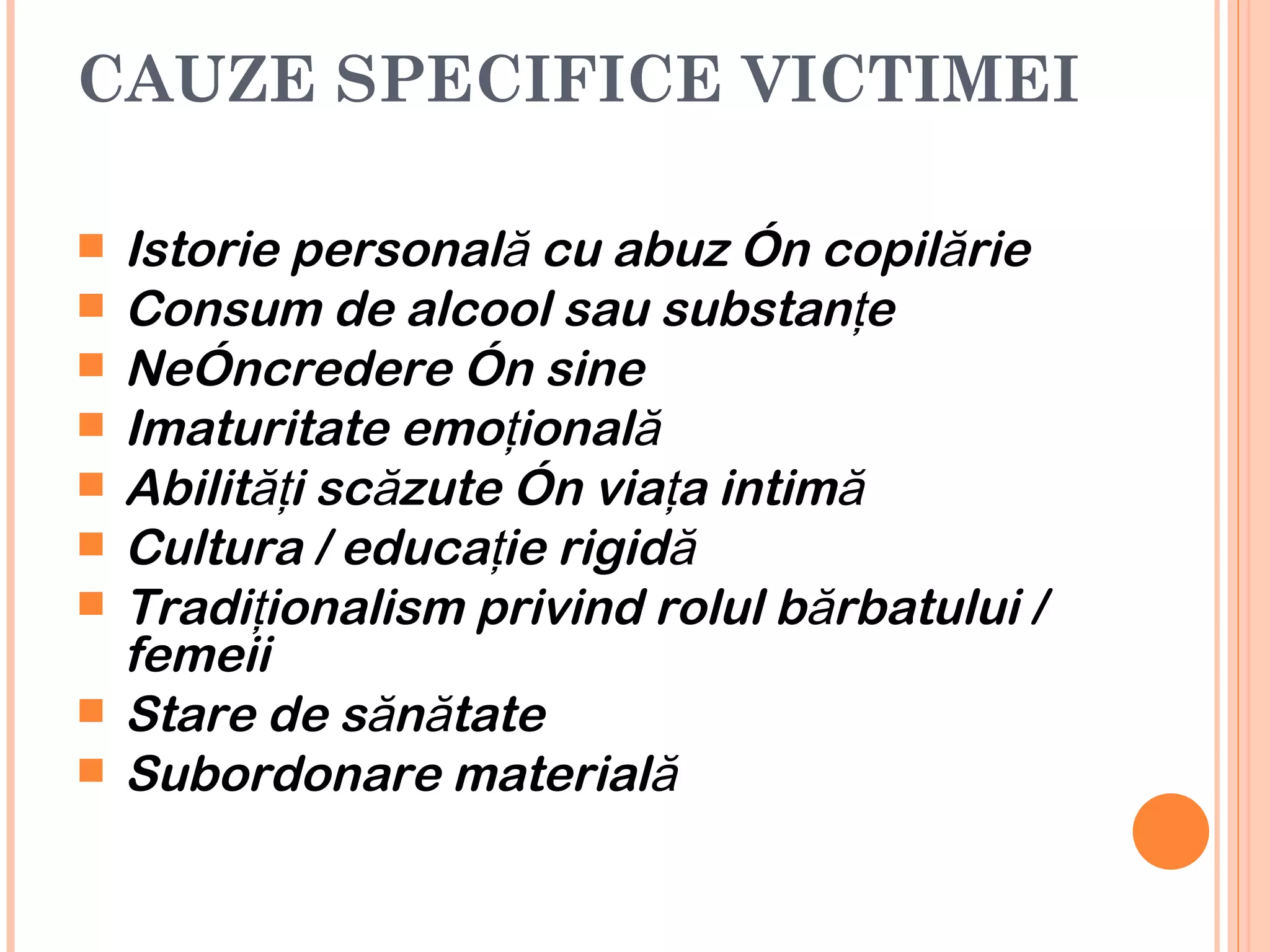 Violenta in familie | PPT