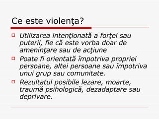 Violenta,Parinti | PPT