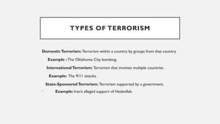 violent conflict and terrorism in world.pptx