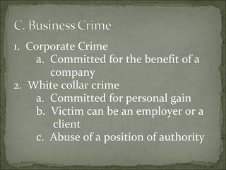 Crime Unit | PPT