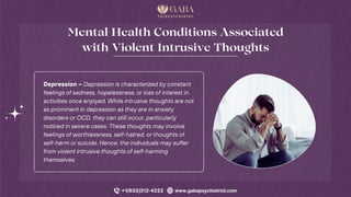 Understanding Violent Intrusive Thoughts - Causes, Effects, and ...