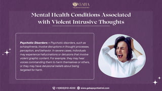 Understanding Violent Intrusive Thoughts - Causes, Effects, and ...