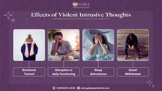 Understanding Violent Intrusive Thoughts - Causes, Effects, and ...