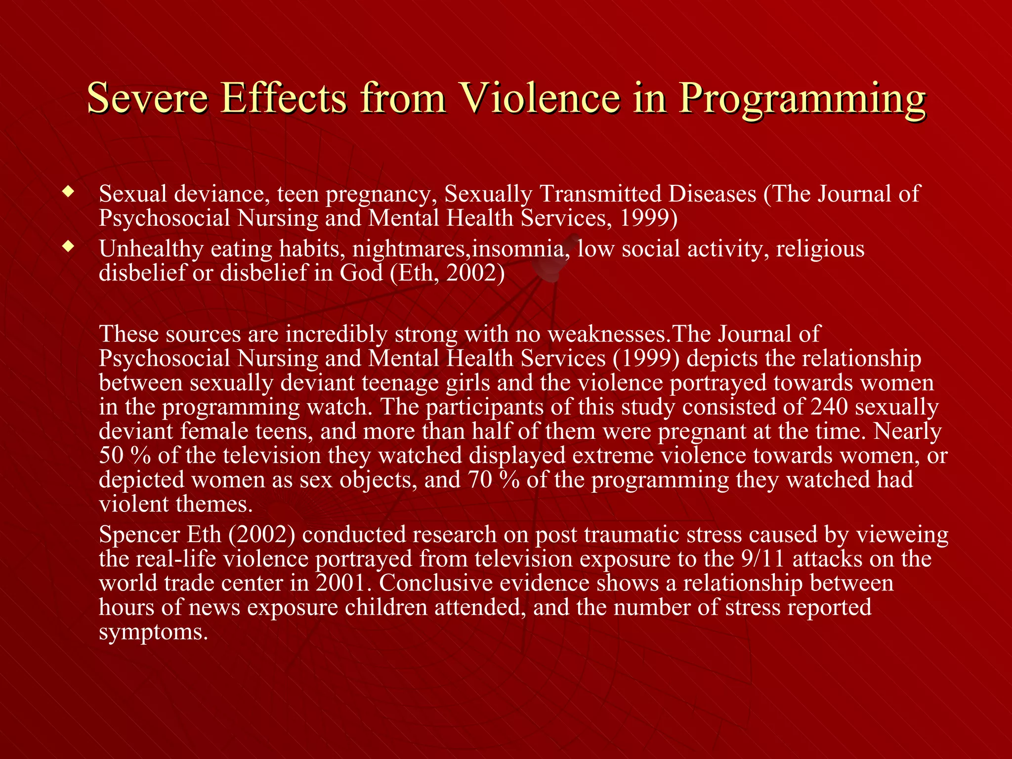 Violent Programming Powerpoint | PPT