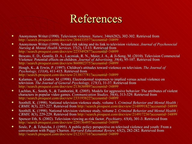 Violent Programming Powerpoint | PPT